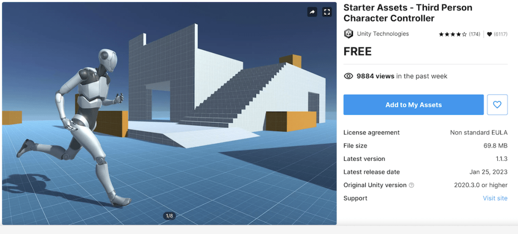 【Unity】Starter AssetsのThird Person Character Controllerを使ってみた | RE:ENGINES