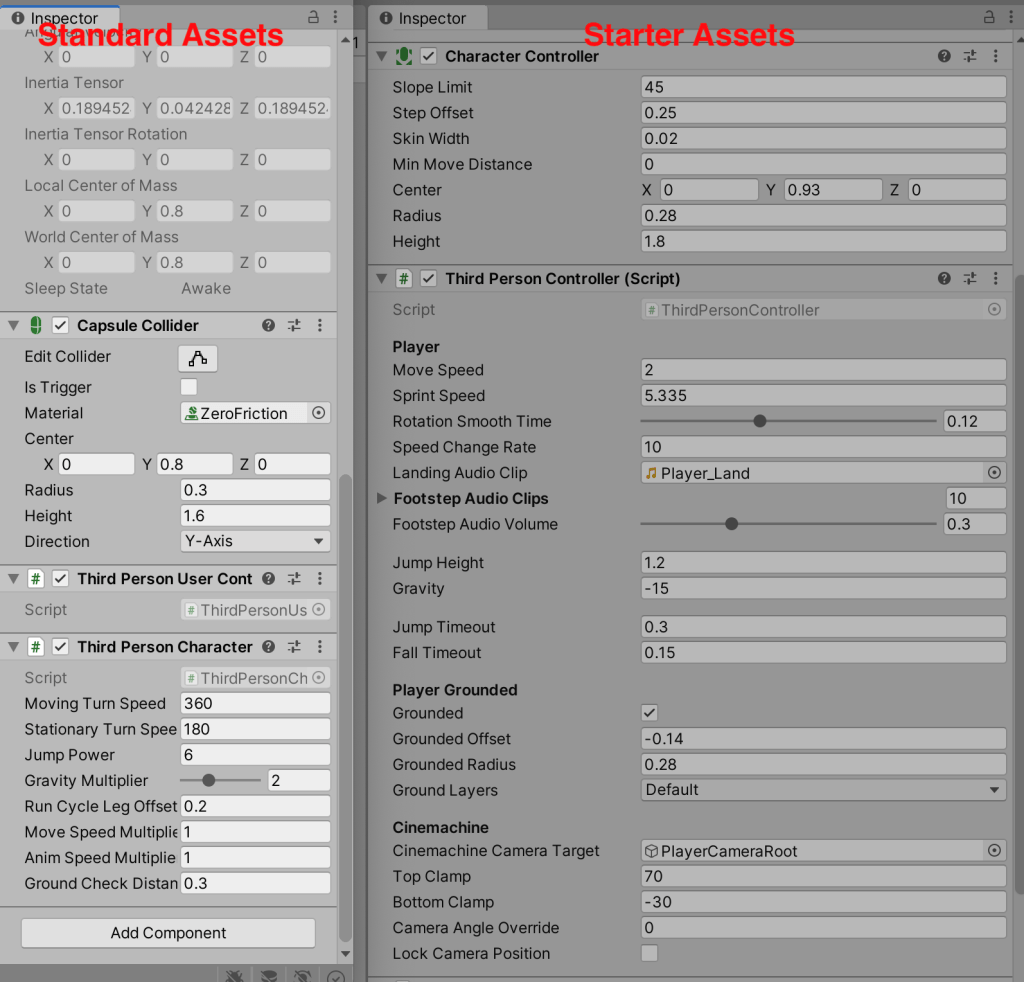 【Unity】Starter AssetsのThird Person Character Controllerを使ってみた | RE:ENGINES