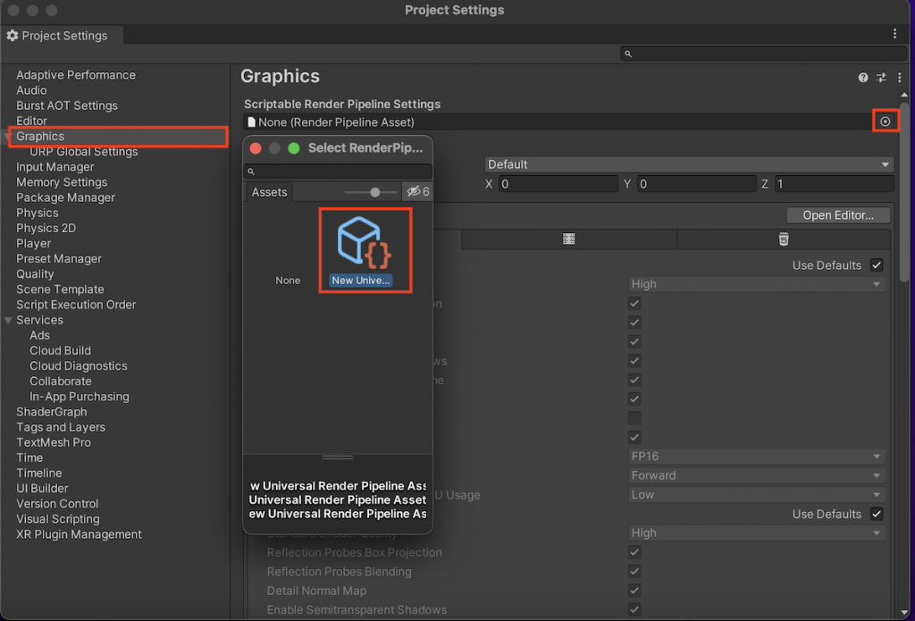 【Unity】URP対応のAssetのPrefabがピンク色になる件 | RE:ENGINES